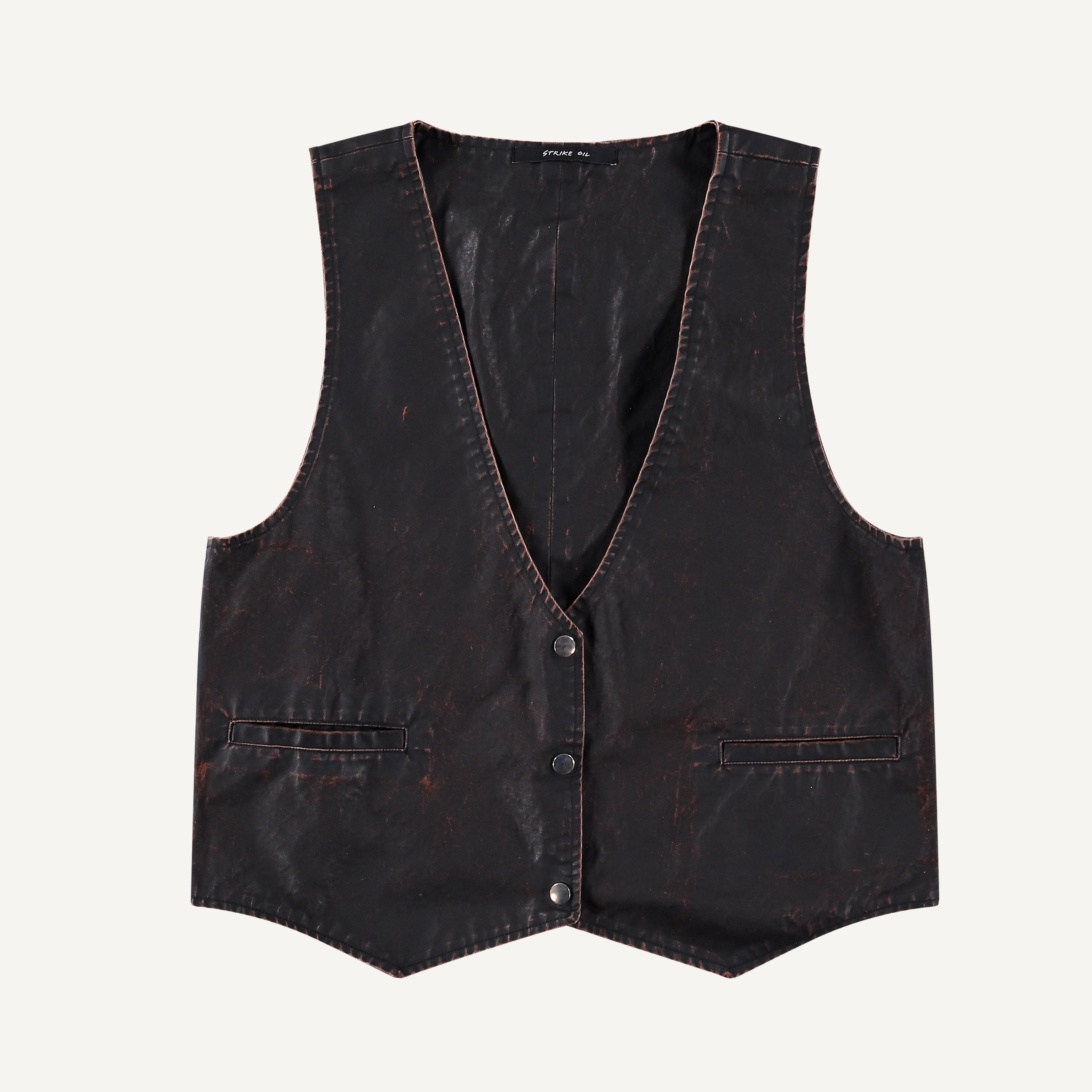 RUBBERIZED MOTO VEST | Strike Oil